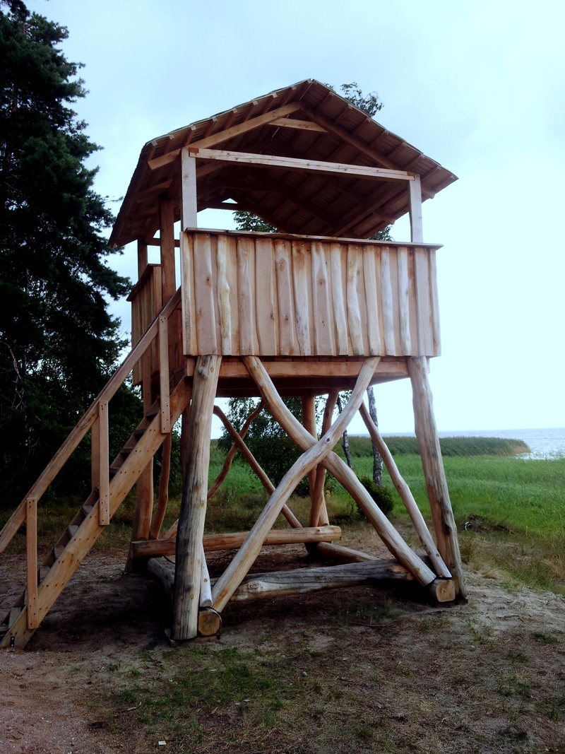 Pervalkos rago paukščių stebėjimo bokštelis | pamatykLietuvoje.lt ...
