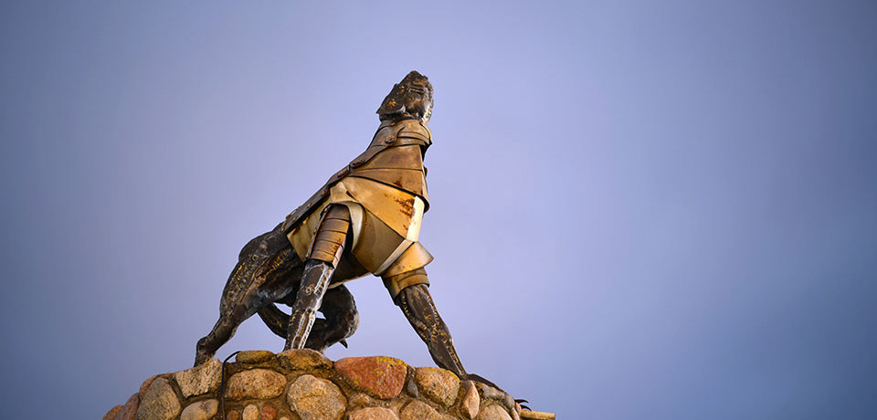 Geležinio vilko skulptūra | pamatykLietuvoje.lt - kelionių po Lietuvą ...